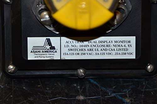 Asahi BP79M2PSNST Air-Spring Actuator w/Westlock Accutrak Dual Display Monitor