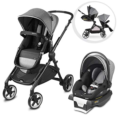 Evenflo Gold Pivot Xpand Travel System Securemax Moonstone, 53112311, 53112311, 53112311, 53112311