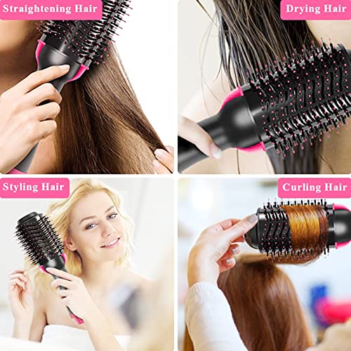 Hair Dryer Brush Blow Dryer Brush One-Step Hair Styler Enhanced Volumizer Brush Styling Tools & Appliances Hot Air Hair Brush for All Hair Types