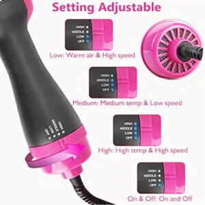 Hair Dryer Brush Blow Dryer Brush One-Step Hair Styler Enhanced Volumizer Brush Styling Tools & Appliances Hot Air Hair Brush for All Hair Types