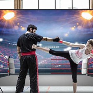 CSFOTO 6x4ft Boxing Arena Backdrop Boxing Match Stadium Wrestling Backdrop WWE Backdround Boxing Ring Decor Backdrop Adults Birthday Photo Background