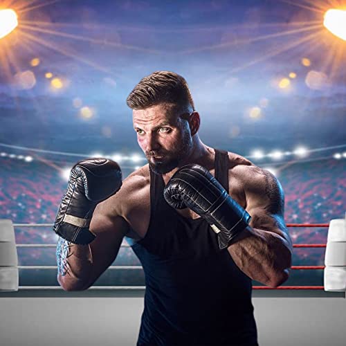 CSFOTO 6x4ft Boxing Arena Backdrop Boxing Match Stadium Wrestling Backdrop WWE Backdround Boxing Ring Decor Backdrop Adults Birthday Photo Background