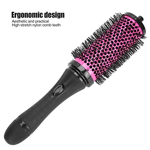 6PCS Round Hair Brush Set, Detachable Comb Barrels Blow Drying Barrel Hairbrush Curling Tool Set Round Thermal Brush Curling Brush Hairclips for Blowouts and Hairstyling