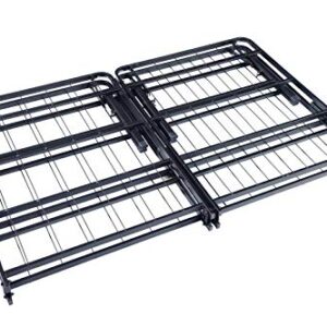 Coaster Home Furnishings Hetfield 16 Inch Foldable Metal Platform Bed Frame Mattress Foundation – Under-Bed Storage, Tools-Free Assembly, Box Spring Replacement – Full