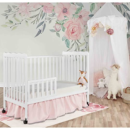 Dream On Me Carson Classic 3-in-1 Convertible Crib in White