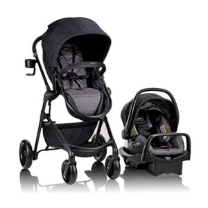 evenflo pivot modular travel system with safemax car seat