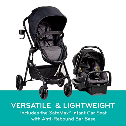 Evenflo Pivot Modular Travel System With SafeMax Car Seat