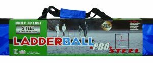 Maranda Enterprises Ladderball Pro Steel, Black, Blue, Red, White