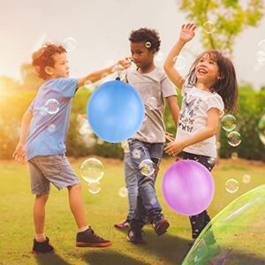 RUBFAC 80 Punch Balloons Punching Balloon Heavy Duty Party Favors For Kids, Bounce Balloons with Rubber Band Handle for Birthday Party