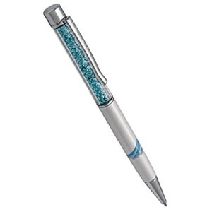 Swarovski Crystal Set Of 2 Limited Edition Stainless Steel Ballpoint Pens