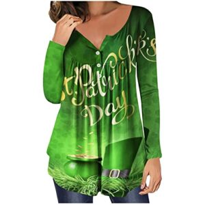 yafinmo st patricks day leggings for women deal of the day st patricks day leggings for women womens long sleeve tops st patricks day party supplies shirt