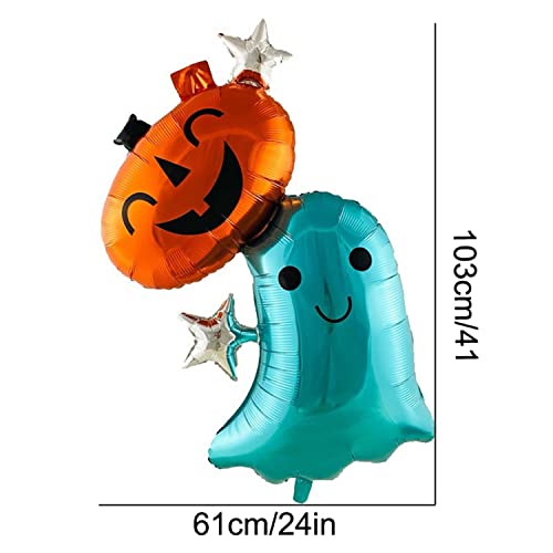 Halloween Decorations Indoor Halloween Decorations Halloween Balloons Party Decoration Supplies - 5PCS Halloween Mylar Foil Pumpkins Balloons for Halloween Party Decorations Boxing Day