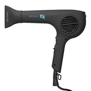 bio ionic 10x pro ultra light speed dryer - black hair dryer 1 pc