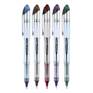 uni-ball Vision Elite BLX Infusion Rollerball Pens Bold Point, 0.8mm, Assorted, 5 Pack