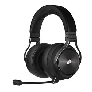 corsair virtuoso rgb wireless xt high-fidelity gaming headset with bluetooth and spatial audio - works with mac, pc, ps5, ps4, xbox series x/s - slate