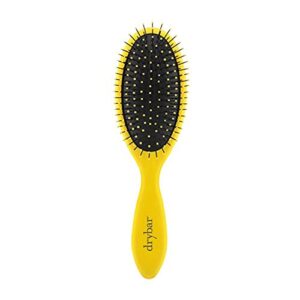 drybar super lemon drop detangling hair brush | detangles hair without pulling or tugging