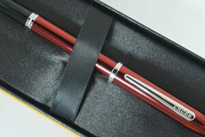 cross century ii limited series, pearlescent metallic ruby red selectip gel ink rollerball pen