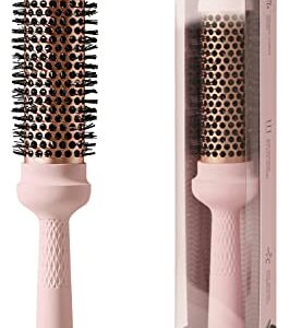 F3 Systems Magic Curling Thermal Brush(1.3 Inch), Cut Drying Time,Self-Standing Round Brush, Great Blowout, Ceramic Coated Barrel, Quick Styling Brush,Blowout Volume,Ionic Thermal Barrel, Wave Styler