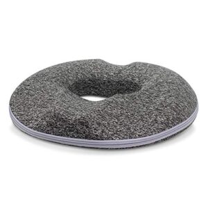 ergonomic doughnut gel breathable cushion pillow for coccyx hemorrhoid tailbone pain relief, thick prostatitis bed sores sciatica treatment, pregnancy beauty butt seat pad for office chair