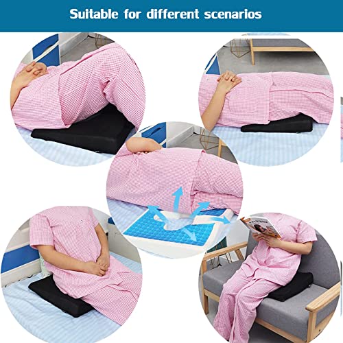 Gel Enhanced Seat Cushion with Cover, Office Chairs,Car Seat,Wheelchair Cushion for Coccyx,Tailbone,Sciatica & Back Pain Relief, Anti Elderly Bedsore,Sedentary Pain