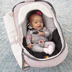 Skip Hop Winter Car Seat Cover, Stroll & Go, Pink Heather