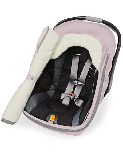 Skip Hop Winter Car Seat Cover, Stroll & Go, Pink Heather