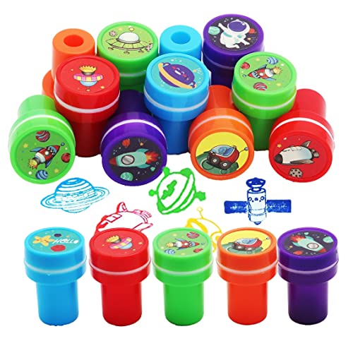 62 Pcs Outer Space Themed Party Favors for Kids, Birthday Gift Party Supplies for Boys Girls, Classroom Prizes, Treasure Box Toys, Pinata Stuffers Goodie Bags Filler, Carnival Prizes