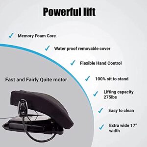 ECHBH Electric Uplift Seat Assist Cushion, Chair Lift and Sofa Stand Assist Devices for Easy Lift, Power Lifting Chair Cushion Lifting Seat Portable Lifting Cushion