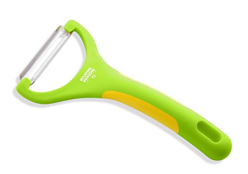 Kuhn Rikon Piranha Y Peeler, 6.25-inch, Green