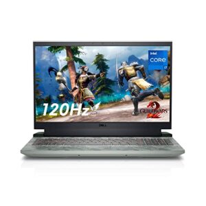 dell g15 5520 15.6 inch gaming laptop - fhd 120hz display, intel core i7-12700h, 16gb ddr5 ram, 512gb ssd, nvidia rtx 3060 6gb gddr6, wi-fi 6, windows 11 - spector green