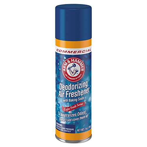 Arm & Hammer 3320094170 Baking Soda Air Freshener, Aerosol, Light Fresh Scent, 7oz