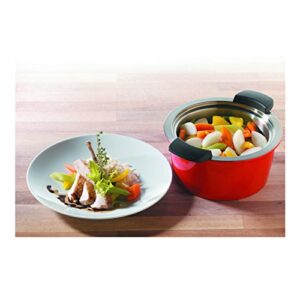 Kuhn Rikon 3-Quart Hotpan Casserole, Red