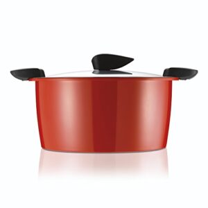 Kuhn Rikon 3-Quart Hotpan Casserole, Red