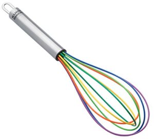 kuhn rikon "colori" 8.74" of silicone whisk, multicolor