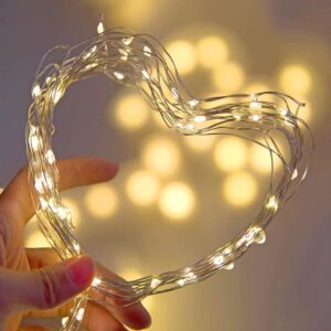 podiality Led Fairy Lights 12 Pack String Lights 7 Feet 20 Led for Bedroom Party Wedding Christmas Garden Decor