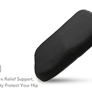 NNAA Orthopedic Cushion Ergonomic Chair Pad Memory Foam Seat Cushion Tailbone Sciatica Back Pain Relief Comfort Office Chair Car Seat Cushion Non-Slip style2