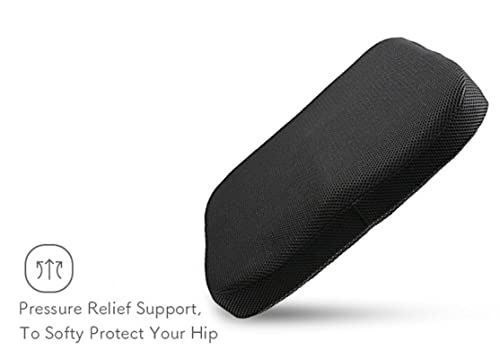 NNAA Orthopedic Cushion Ergonomic Chair Pad Memory Foam Seat Cushion Tailbone Sciatica Back Pain Relief Comfort Office Chair Car Seat Cushion Non-Slip style2