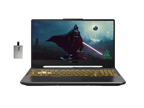 Asus 2022 TUF Gaming A15 15.6 144Hz FHD Laptop, AMD R7-4800H (Beats i7-10875H), 16GB RAM, 1TB PCIe SSD, Backlit Keyboard, GeForce RTX 3050 Graphics, HD Webcam, Win11 Pro, Black, 32GB USB Card