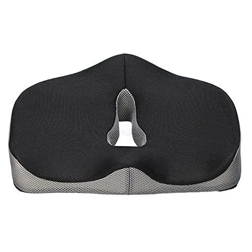 BUZZNN Seat Cushion for Office Chair, Desk Chair Car Seat Cushion for Tailbone Pain, Ergonomic Memory Foam Coccyx Seat Cushion for Sciatica, Back Pain Relief