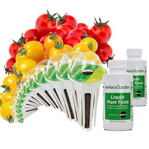 aerogarden red & golden cherry tomato seed pod kit (12-pod)