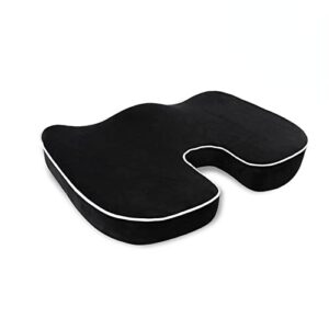 nnaa ergonomic chair pad for tailbone sciatica back pain relief comfort office chair car seat cushion non-slip orthopedic memory foam coccyx cushion