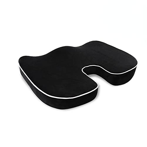 NNAA Ergonomic Chair Pad for Tailbone Sciatica Back Pain Relief Comfort Office Chair Car Seat Cushion Non-Slip Orthopedic Memory Foam Coccyx Cushion