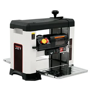 jet jwp-13bt, 13-inch benchtop planer, helical head, 18/26 fpm, 1ph 120v (722130)