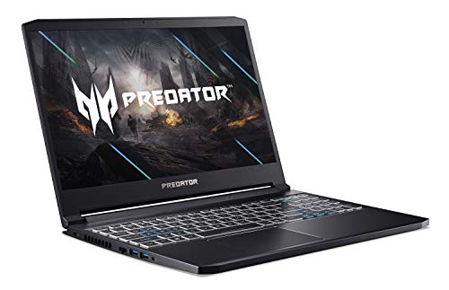 Acer Predator Triton 300 Gaming Laptop, Intel i7-10750H, NVIDIA GeForce RTX 2060, 15.6" Full HD IPS 144Hz 3ms IPS Display, 16GB Dual-Channel DDR4, 1TB NVMe SSD, WiFi 6, RGB Backlit KB, PT315-52-78W1