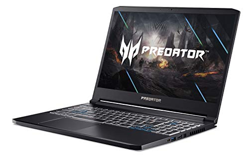 Acer Predator Triton 300 Gaming Laptop, Intel i7-10750H, NVIDIA GeForce RTX 2060, 15.6" Full HD IPS 144Hz 3ms IPS Display, 16GB Dual-Channel DDR4, 1TB NVMe SSD, WiFi 6, RGB Backlit KB, PT315-52-78W1