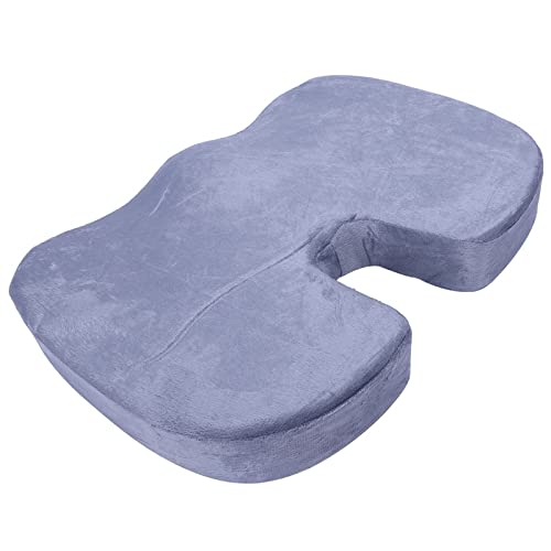 BAUBUY Cojín de Asiento Wheelchairs Scooters Accessories Comfort Wheelchair Cushion Orthopedic Ergonomic with Non Slip Breathable Design for Pressure Relief