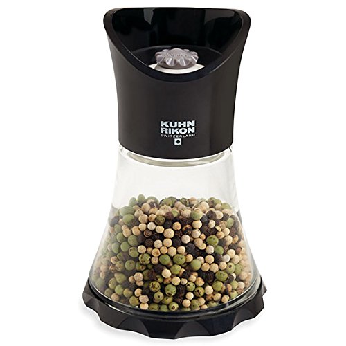 Kuhn Rikon Vase Grinder, 4-Inch, Black