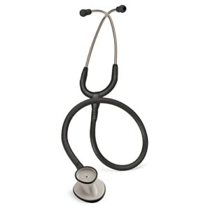 3m littmann lightweight ii s.e. stethoscope, black tube, 28 inch, 2450