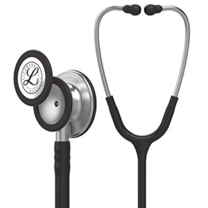 3m littmann classic iii monitoring stethoscope, black tube, 27 inch, 5620