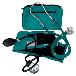 Dixie EMS Blood Pressure and Sprague Stethoscope Kit - Teal